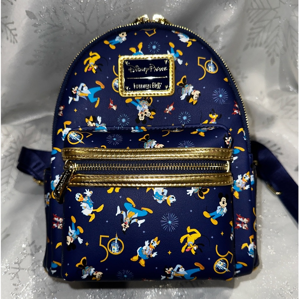 Loungefly Walt Disney World 50th Anniversary Mini Bac… - Gem